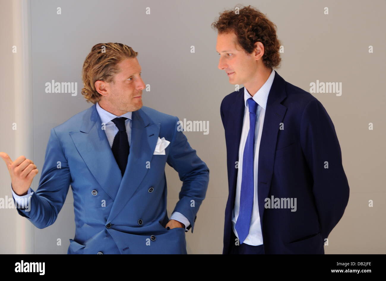 John elkann and lapo elkann High Resolution Stock Photography and ...