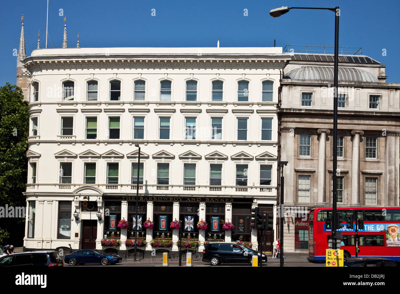 The Barrowboy and Banker Pub, London Bridge, London, England Stock ...