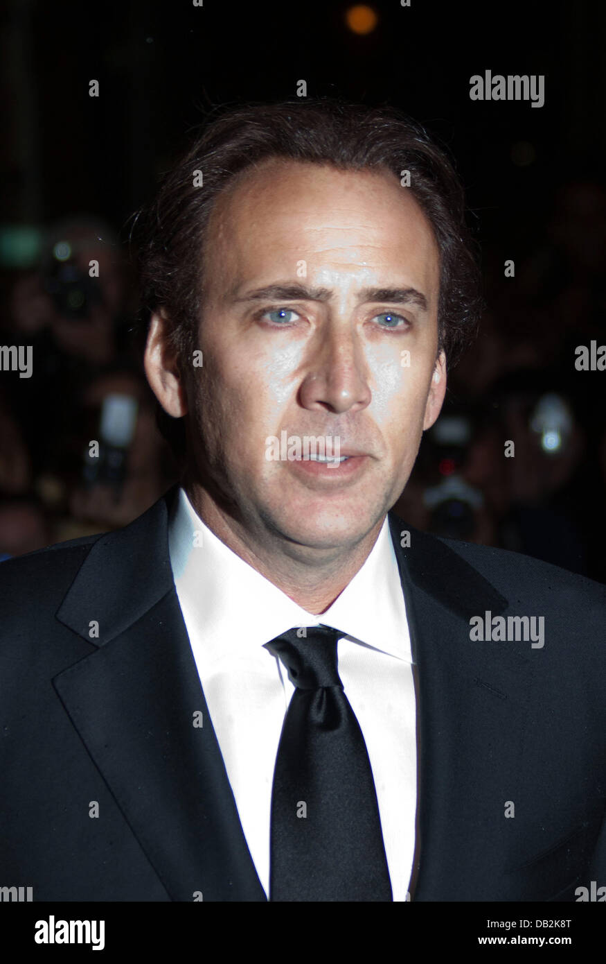 US actor Nicolas Cage attends the premiere of "Trespass" during the ...
