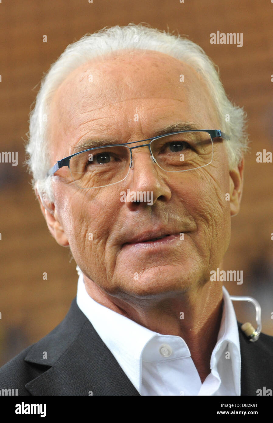 Munich's honoury President Franz Beckenbauer is seen during the ...