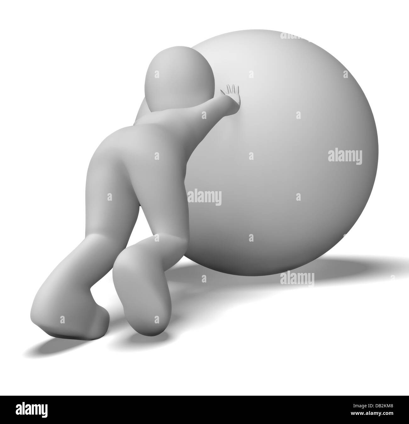 Power and determination Black and White Stock Photos & Images - Alamy