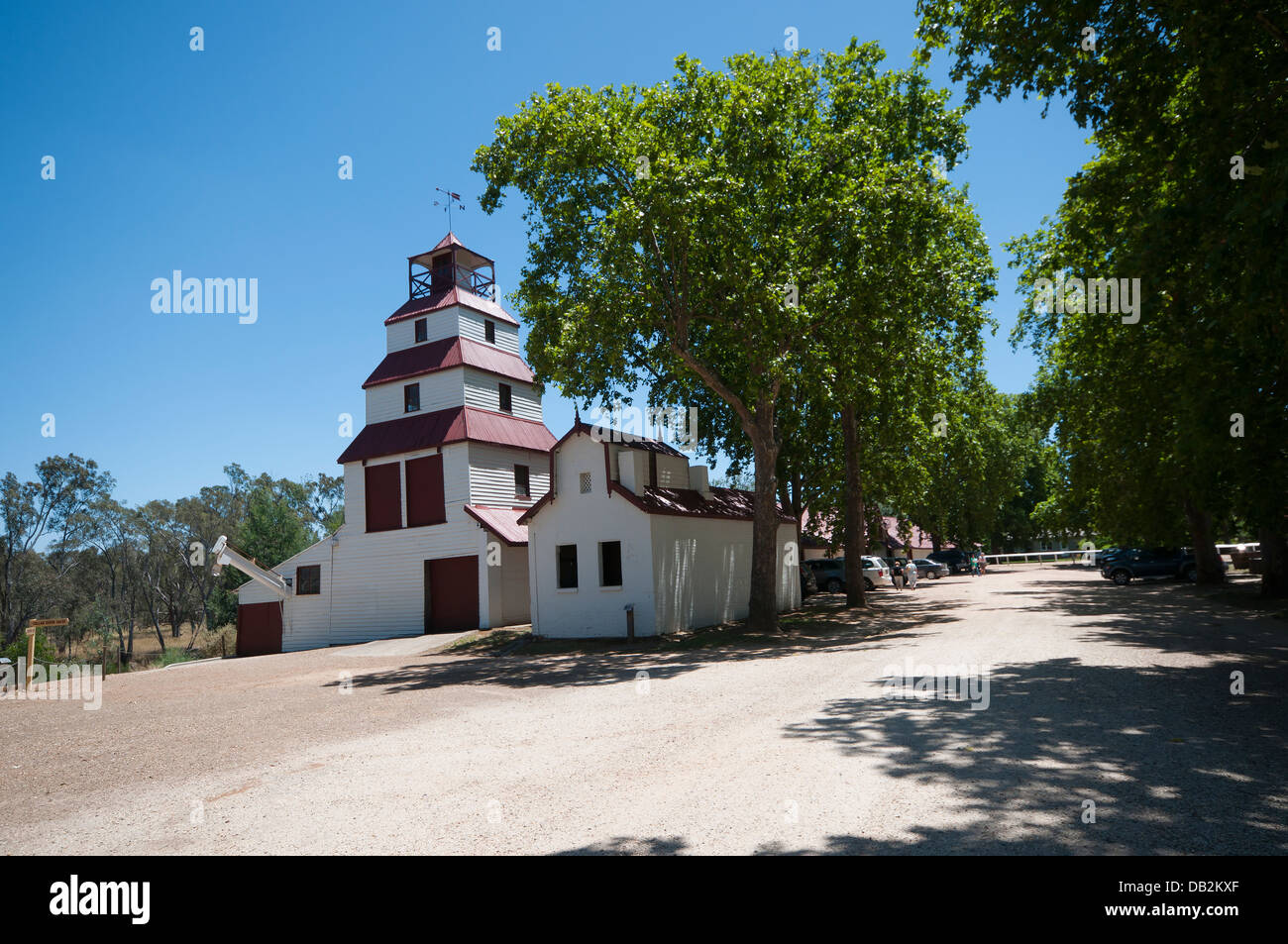 Chateau Tahbilk northeastern Strathbogie Victoria Australia Stock Photo ...
