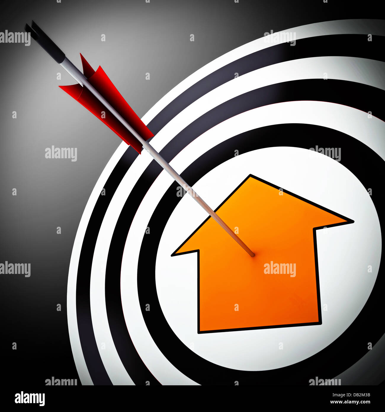 Arrow target hi-res stock photography and images - Alamy