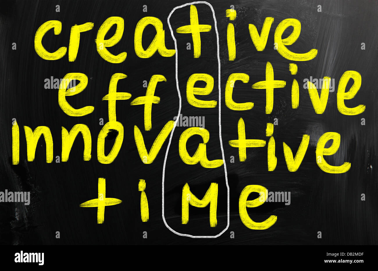 Team handwritten with chalk on a blackboard Stock Photo - Alamy