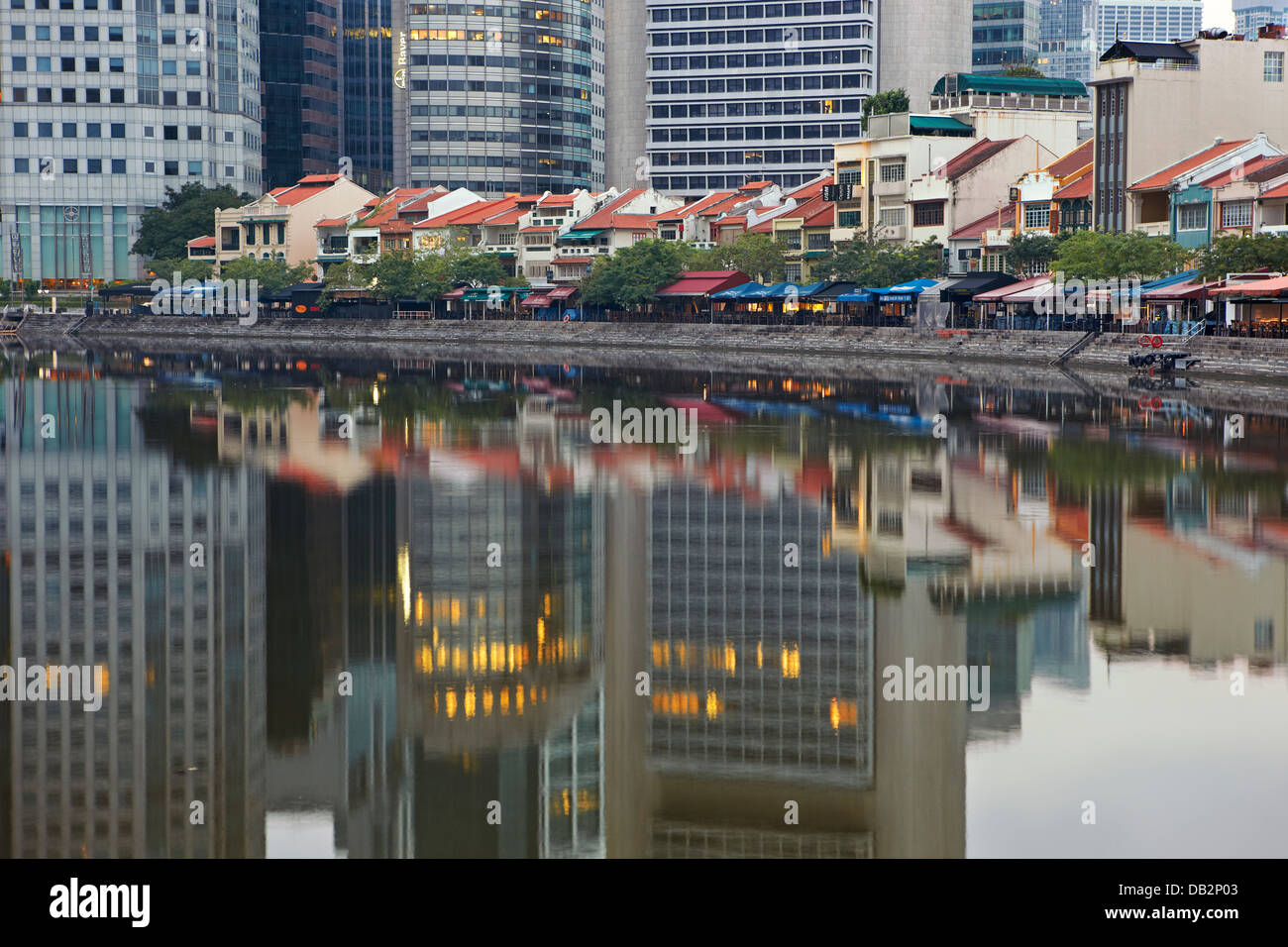 Singapore south boat quay houses hi-res stock photography and images ...