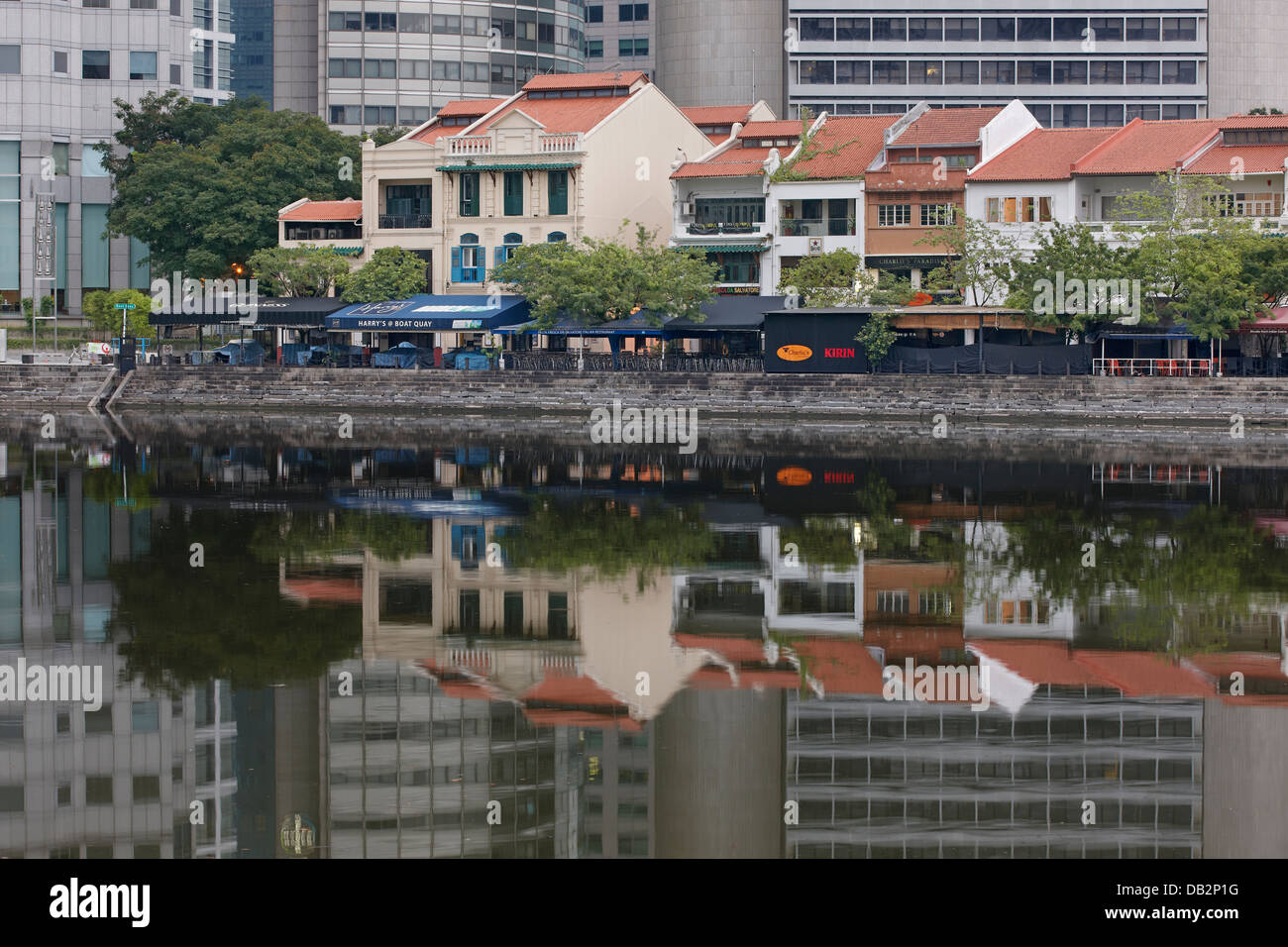 Boat Quay, Singapore Stock Photo - Alamy