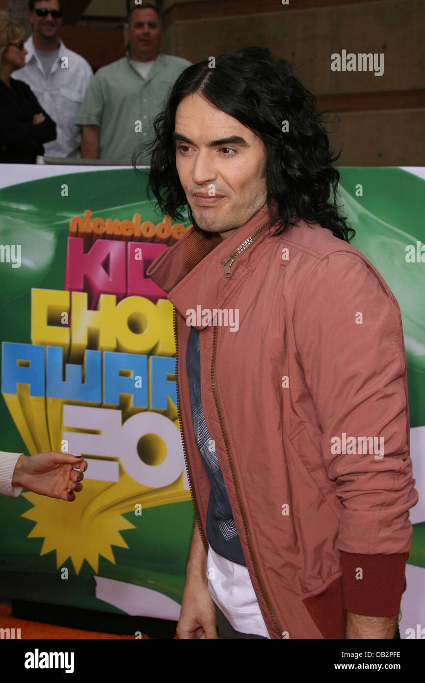 Russell Brand Nickelodeon's 2011 Kids Choice Awards held at USC's Galen ...