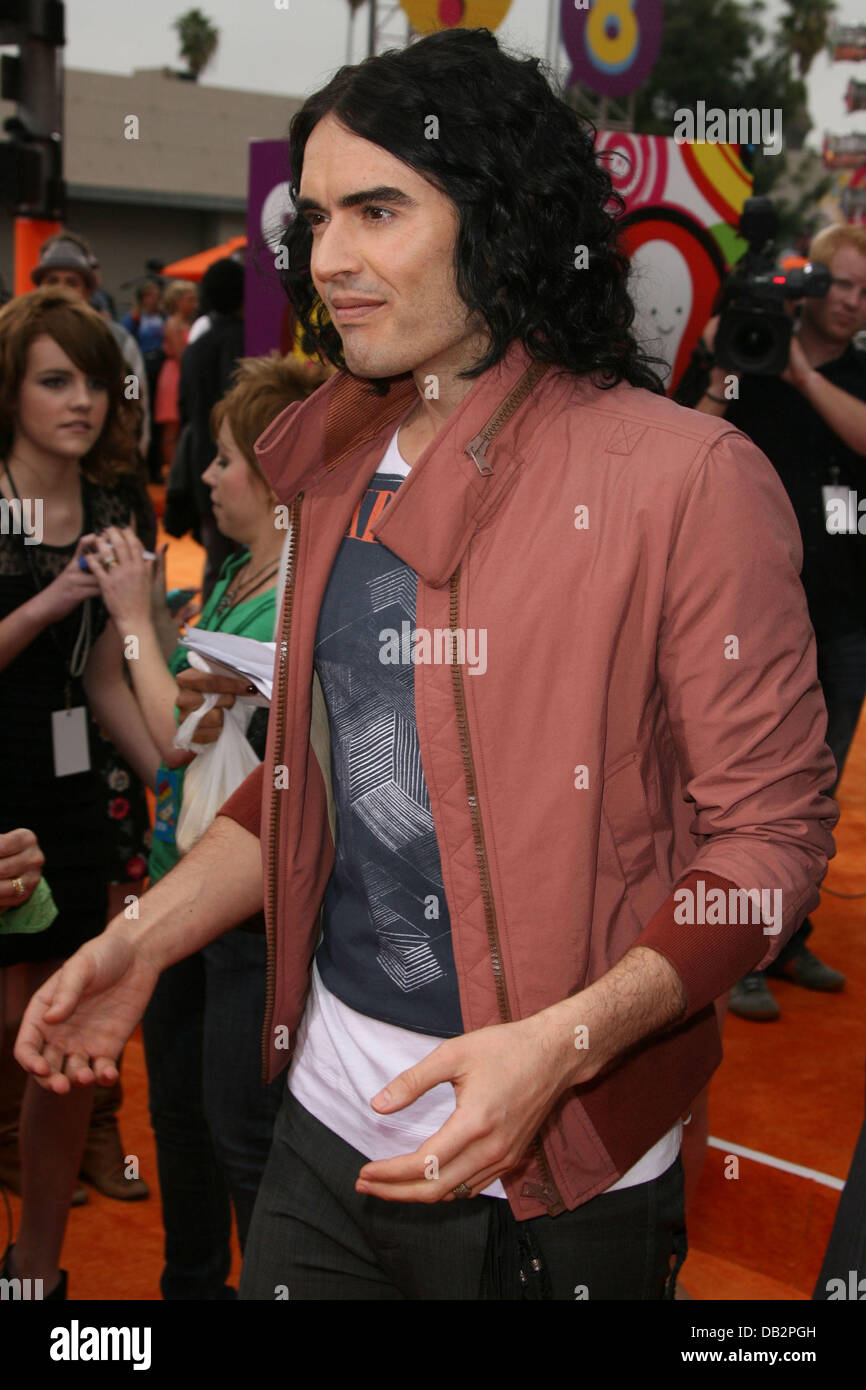 Russell Brand Nickelodeon's 2011 Kids Choice Awards held at USC's Galen ...