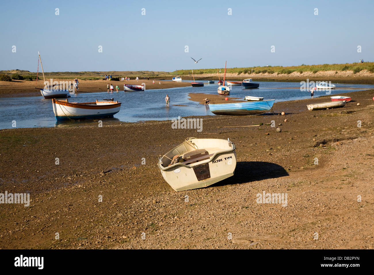 Burnham Overy Staithe, Norfolk, England Stock Photo - Alamy
