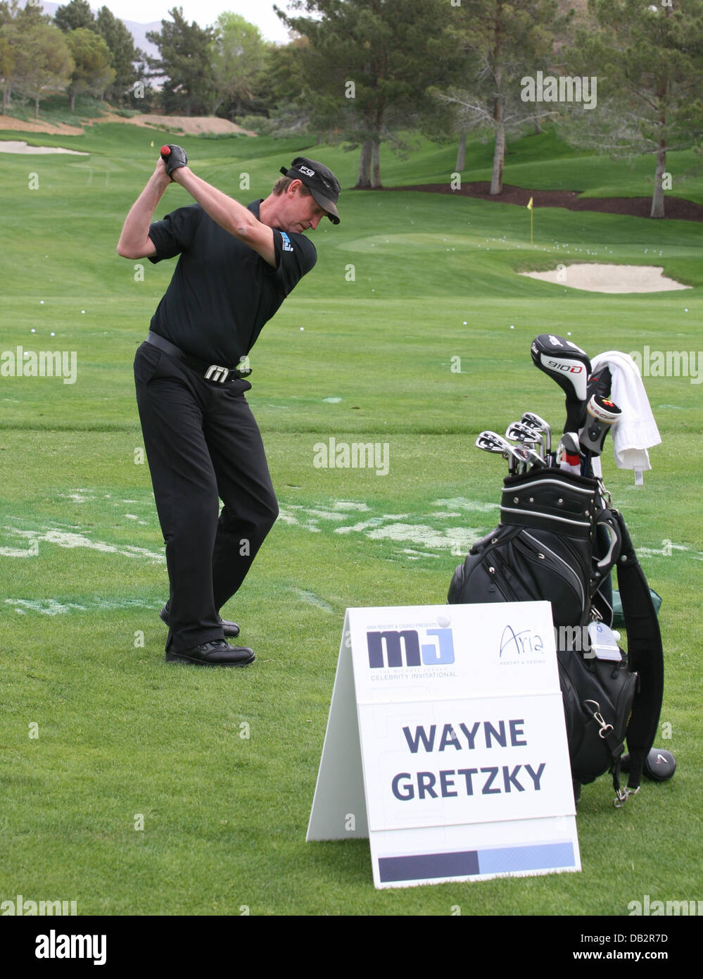 Wayne Gretzky Michael Jordan Celebrity Invitational Golf Tournament at ...
