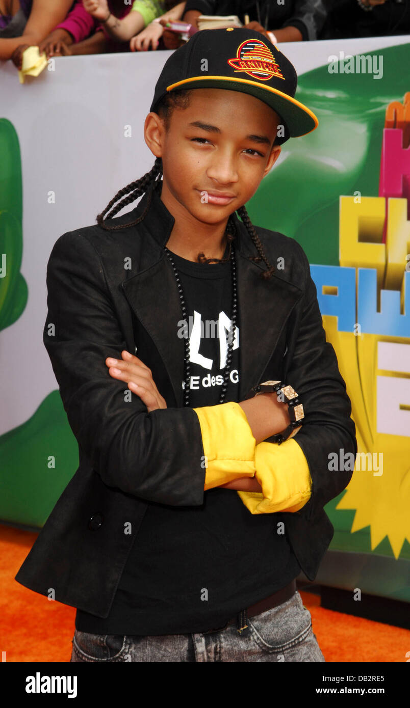 Jaden Smith Nickelodeon's 2011 Kids Choice Awards held at USC's Galen ...