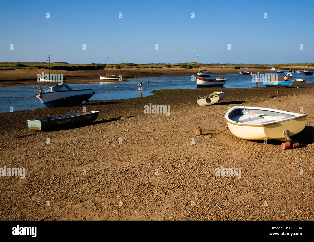 Burnham Overy Staithe, Norfolk, England Stock Photo - Alamy