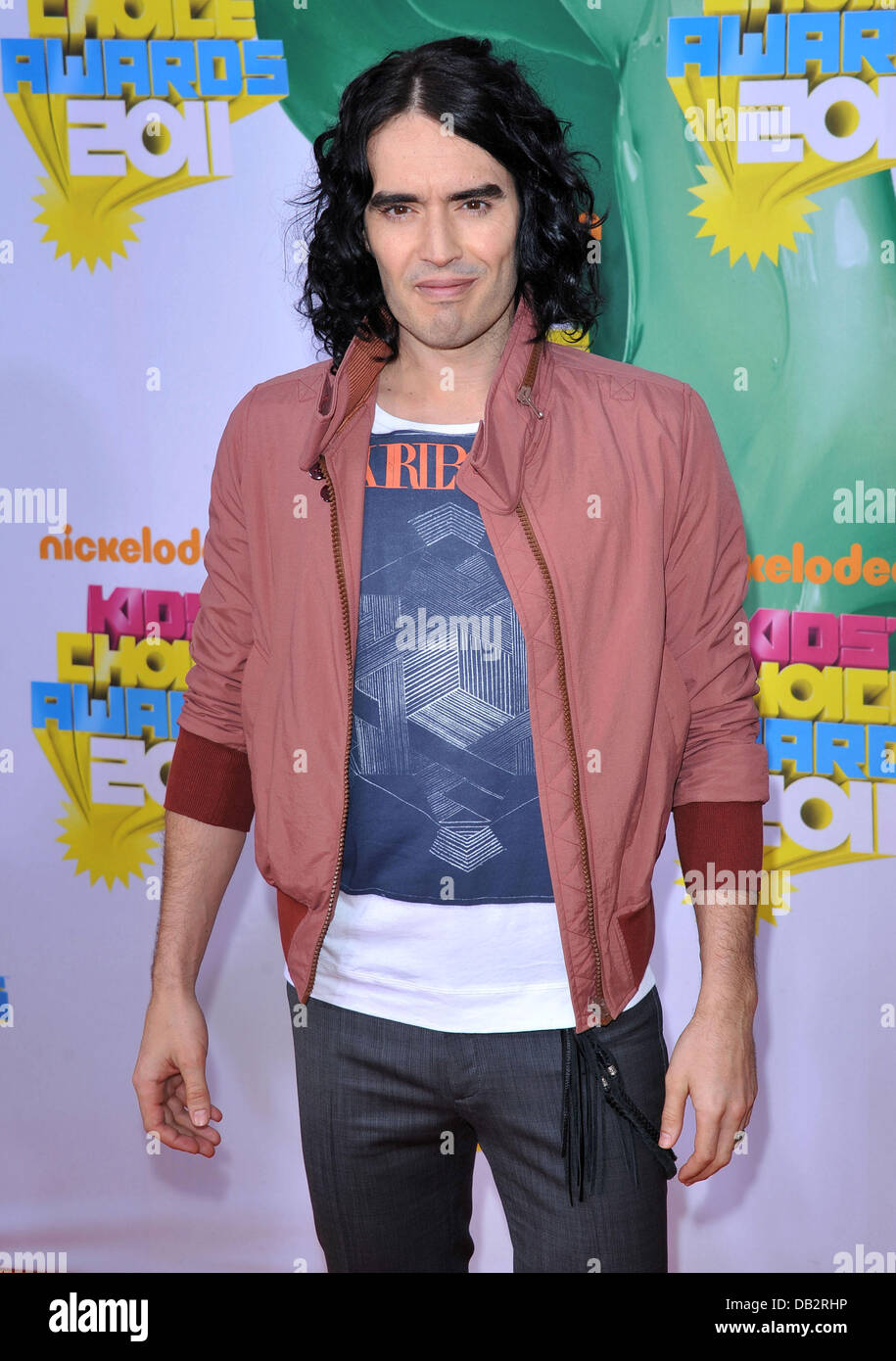 Russell Brand Nickelodeon's 2011 Kids Choice Awards held at USC's Galen ...