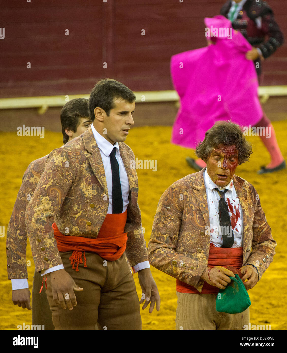 Bullfight at the Campo Pequeno, Lisboa, Portugal Stock Photo - Alamy