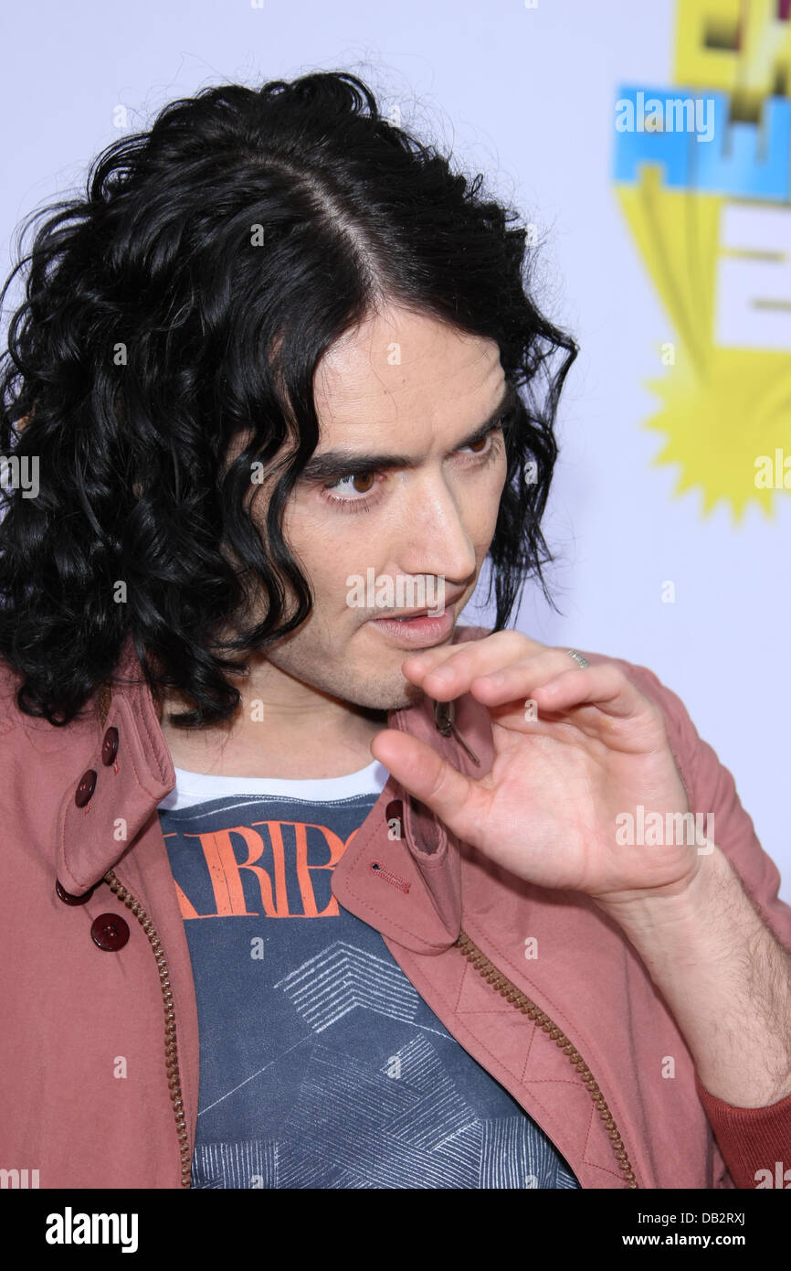 Russell Brand Nickelodeon's 2011 Kids Choice Awards held at USC's Galen ...