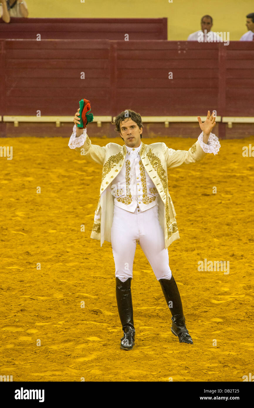 Bullfight at the Campo Pequeno, Lisboa, Portugal Stock Photo - Alamy