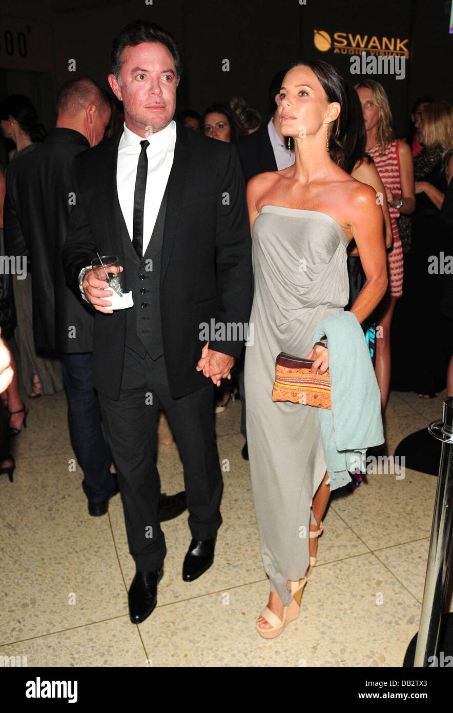 Shareef Malnik and Gabrielle Anwar The Blacks Annual Gala at Eden Roc Renaissance Beach Resort ...