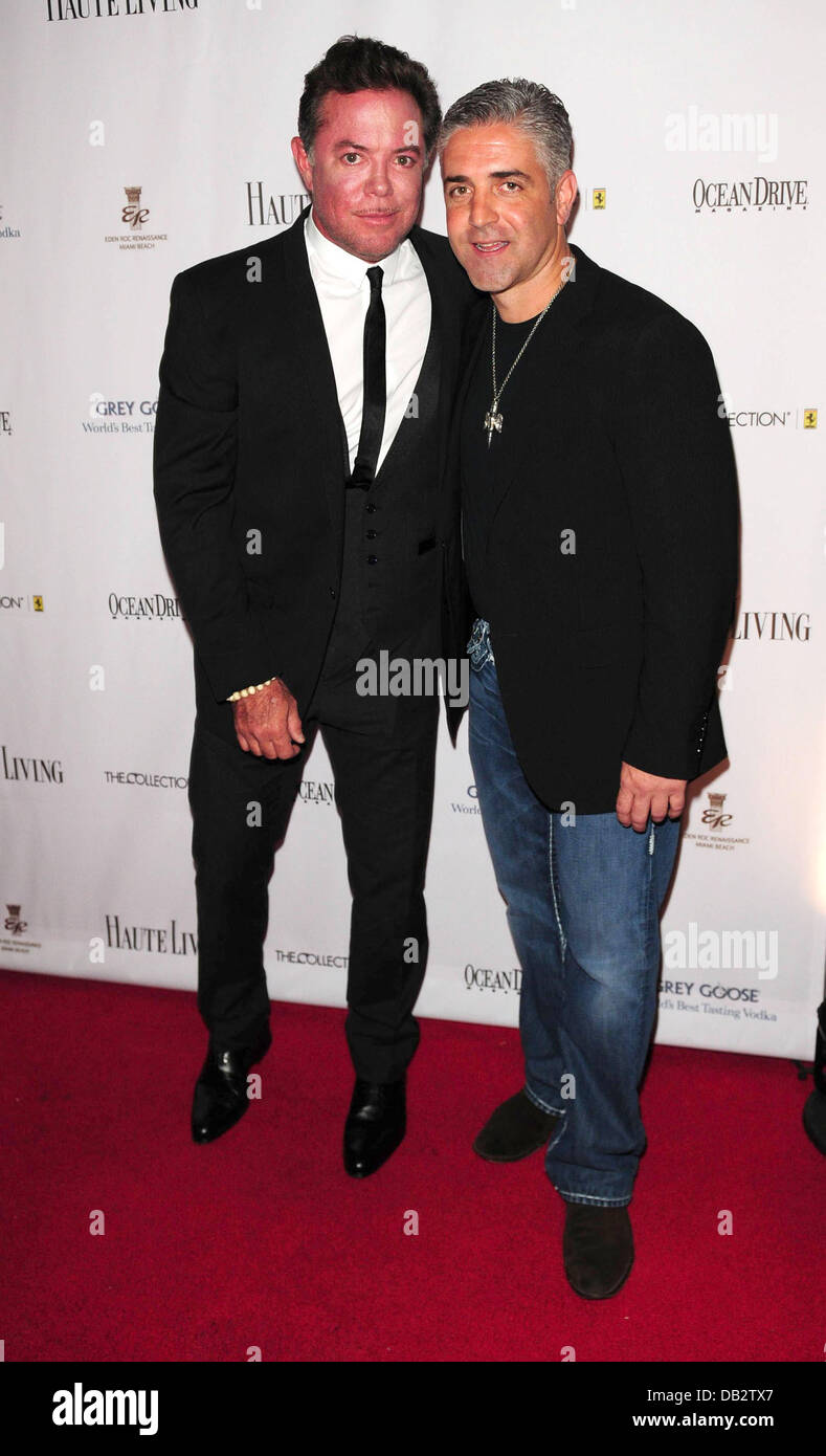 Shareef Malnik and David Siguaw The Blacks Annual Gala at Eden Roc ...