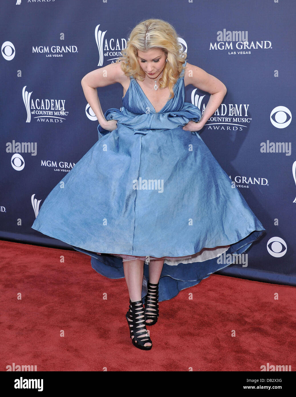 Emily West The Academy of Country Music Awards 2011 at MGM Grand Garden ...