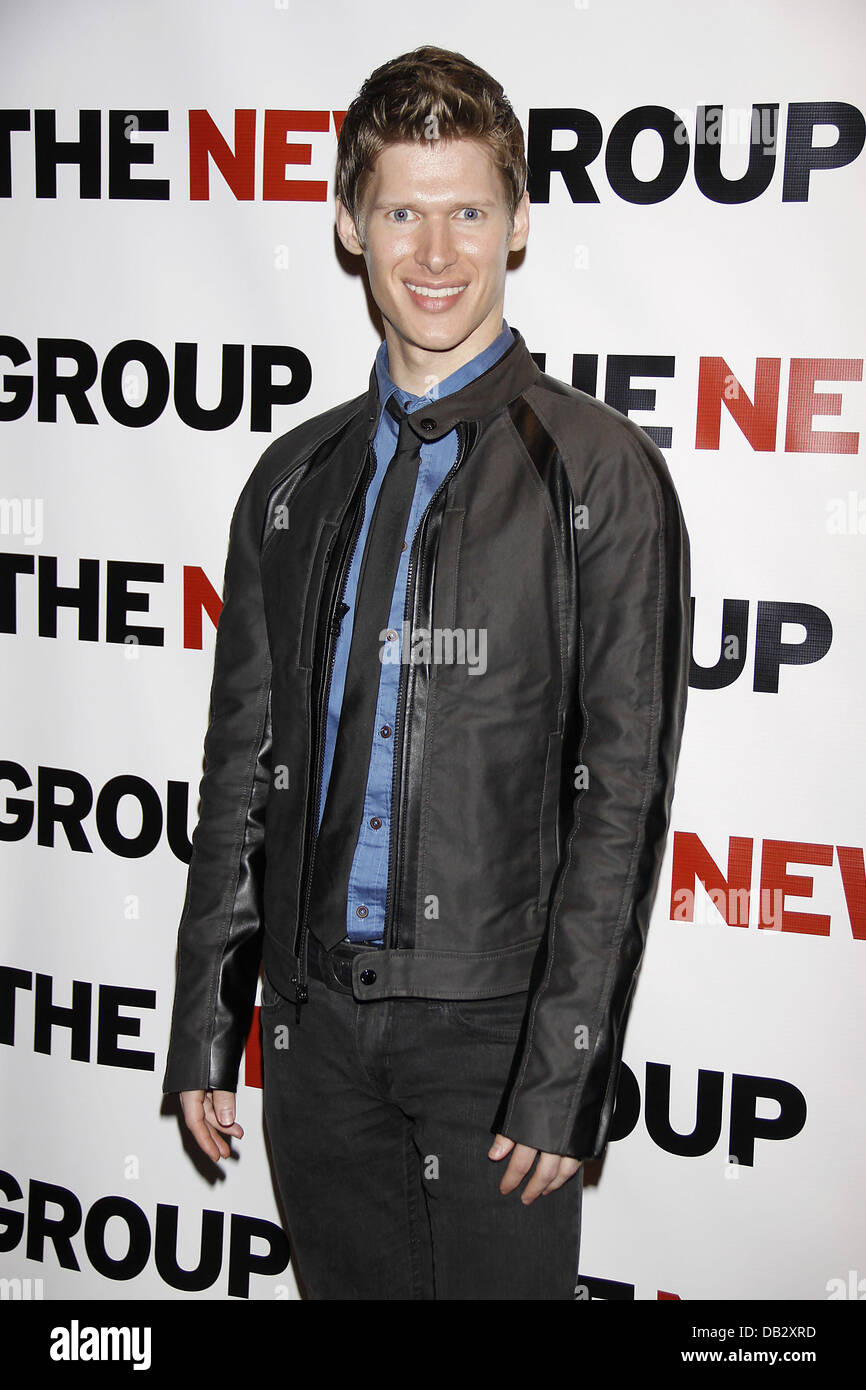 Lucas Steele Celebration for The New Group Off-Broadway production of ...
