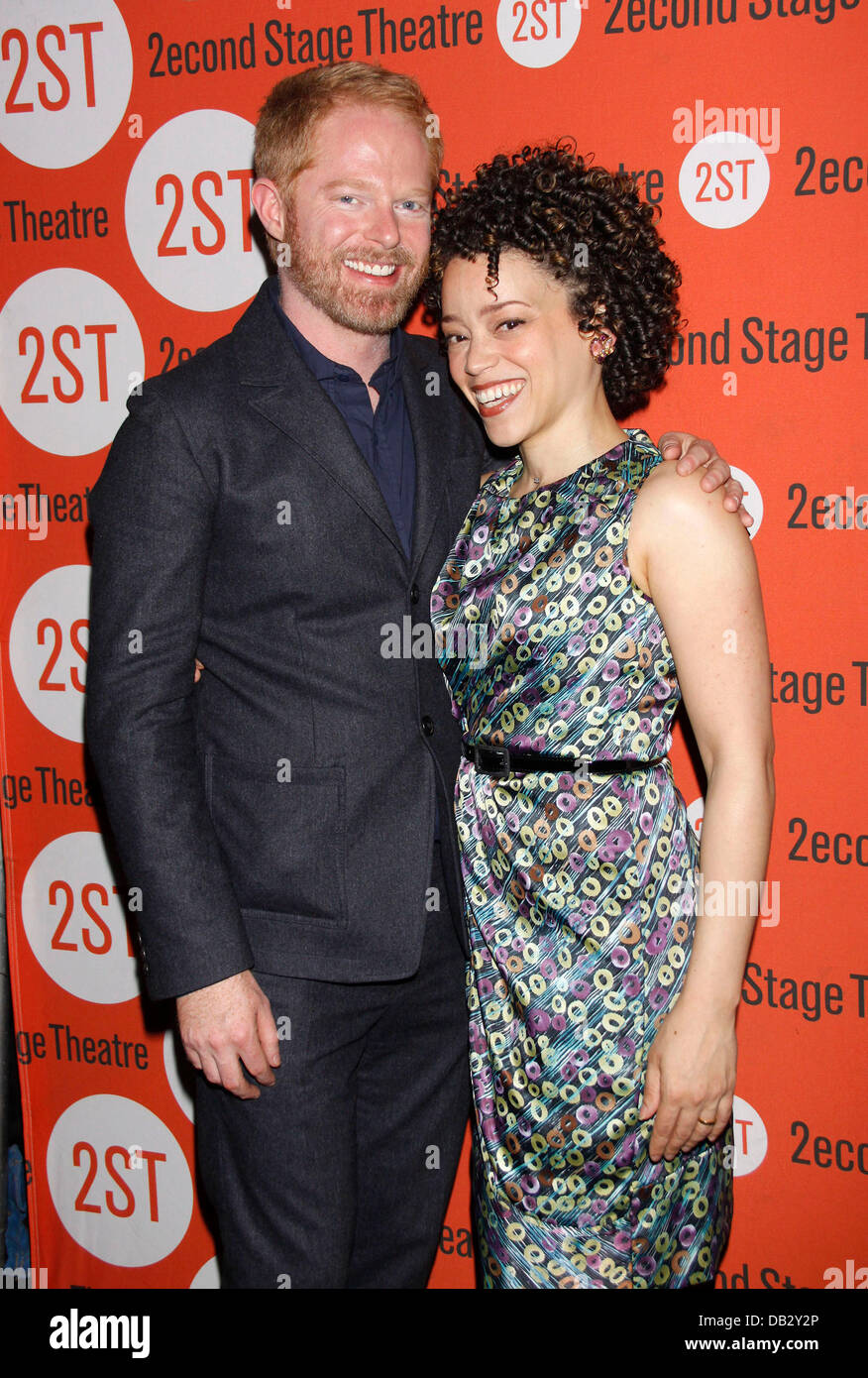 Jesse Tyler Ferguson and Marcy Harriell 2011 Second Stage Theatre ...
