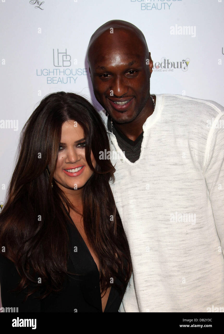 Khloe Kardashian and Lamar Odom Launch their new fragrance "Unbreakable ...