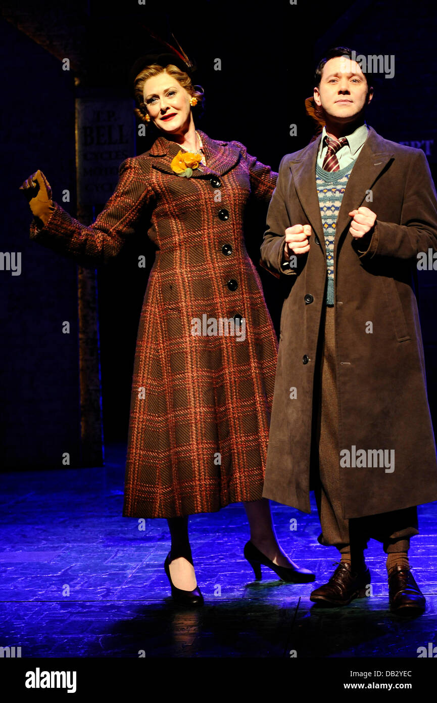 Sarah Lancashire and Reece Shearsmith Betty Blue Eyes at The Novello ...