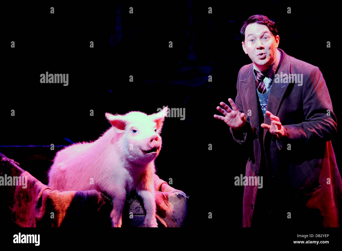 Reece Shearsmith Betty Blue Eyes at The Novello Theatre - Photocall ...