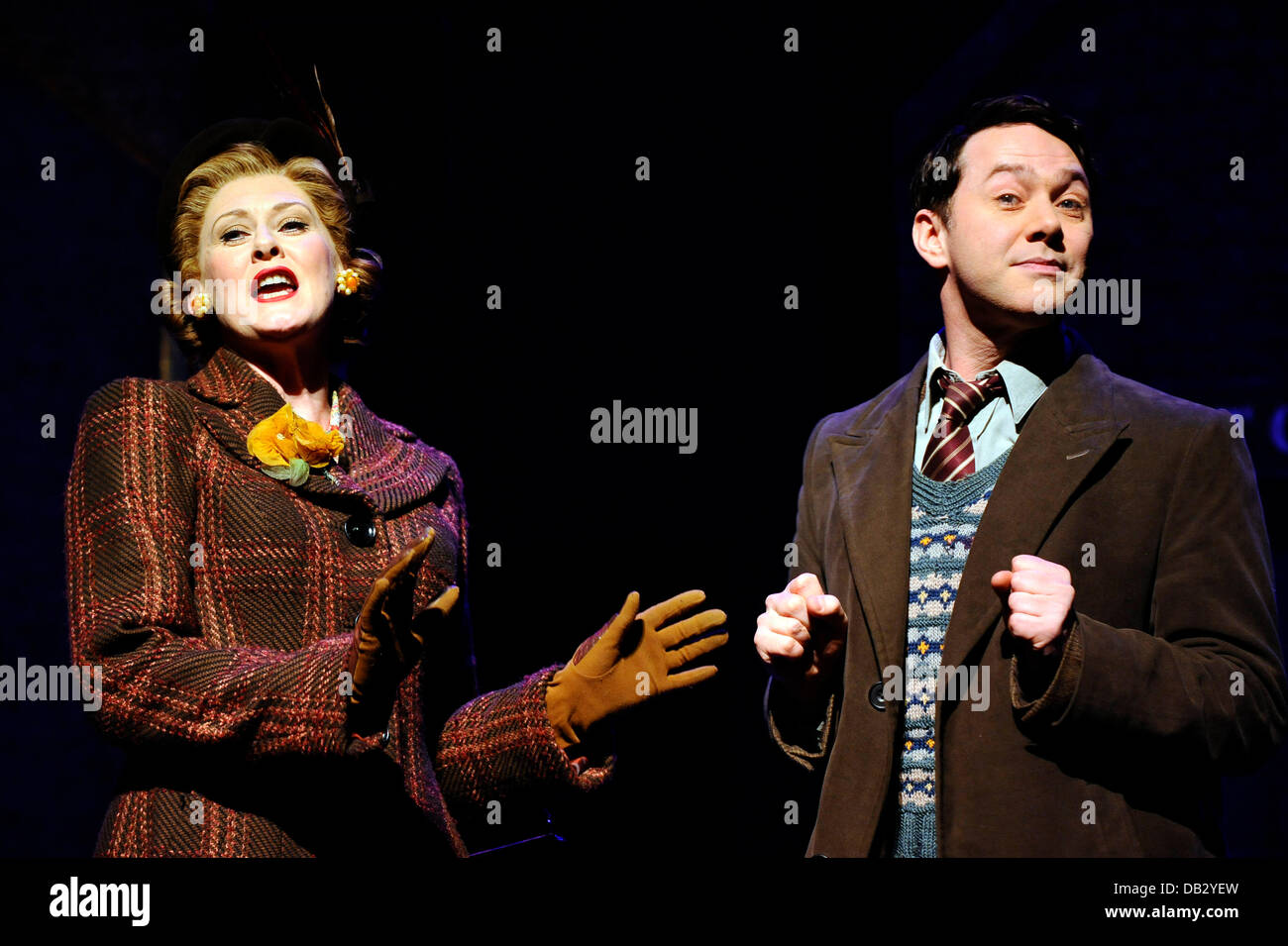 Sarah Lancashire and Reece Shearsmith Betty Blue Eyes at The Novello ...