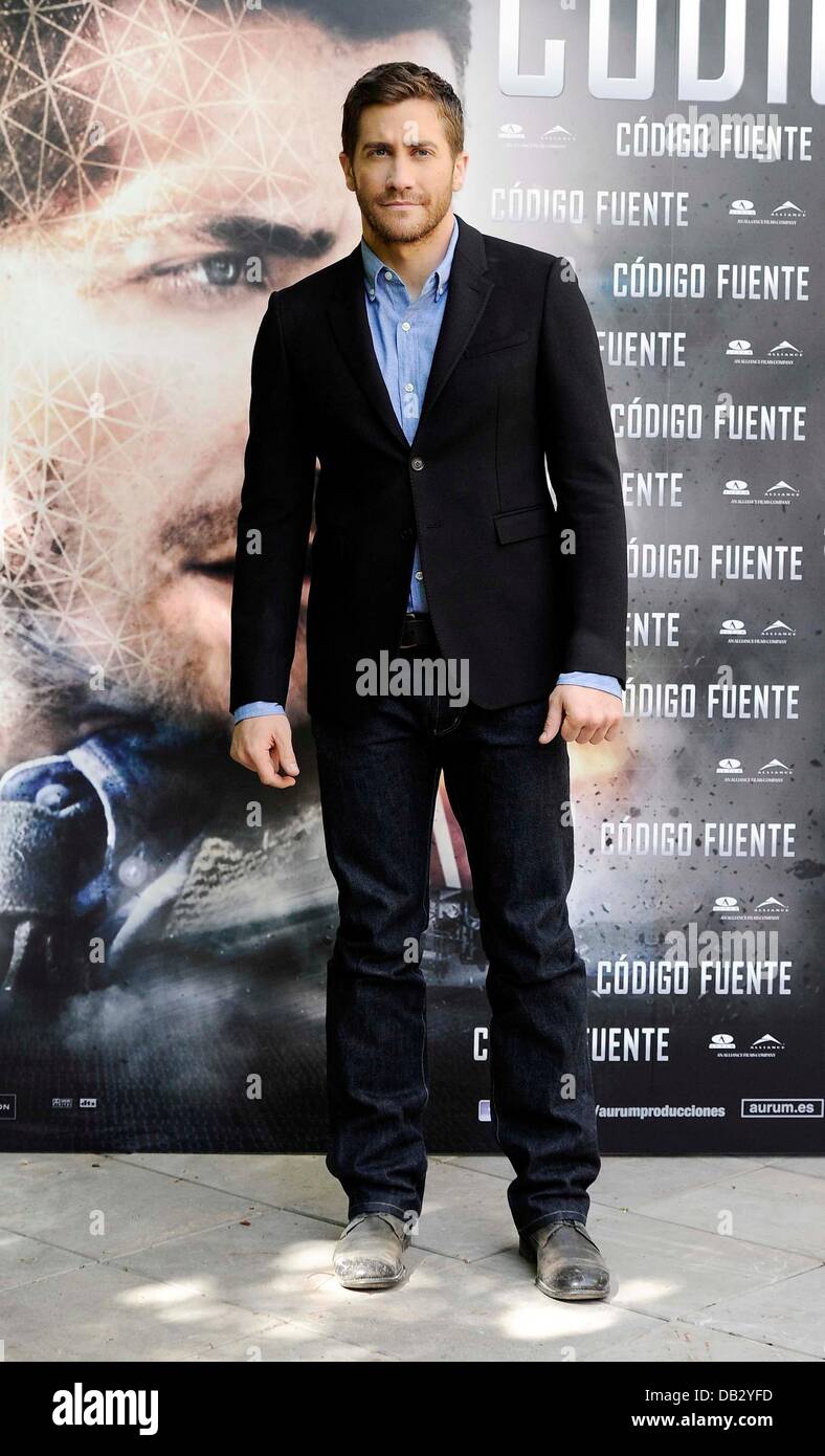Jake Gyllenhaal Photocall for the film 'Source Code' at Santo Mauro ...