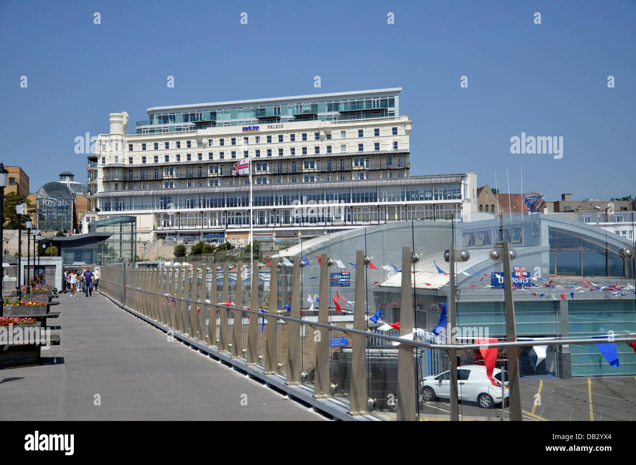 View from southend pier seafront hi-res stock photography and images ...