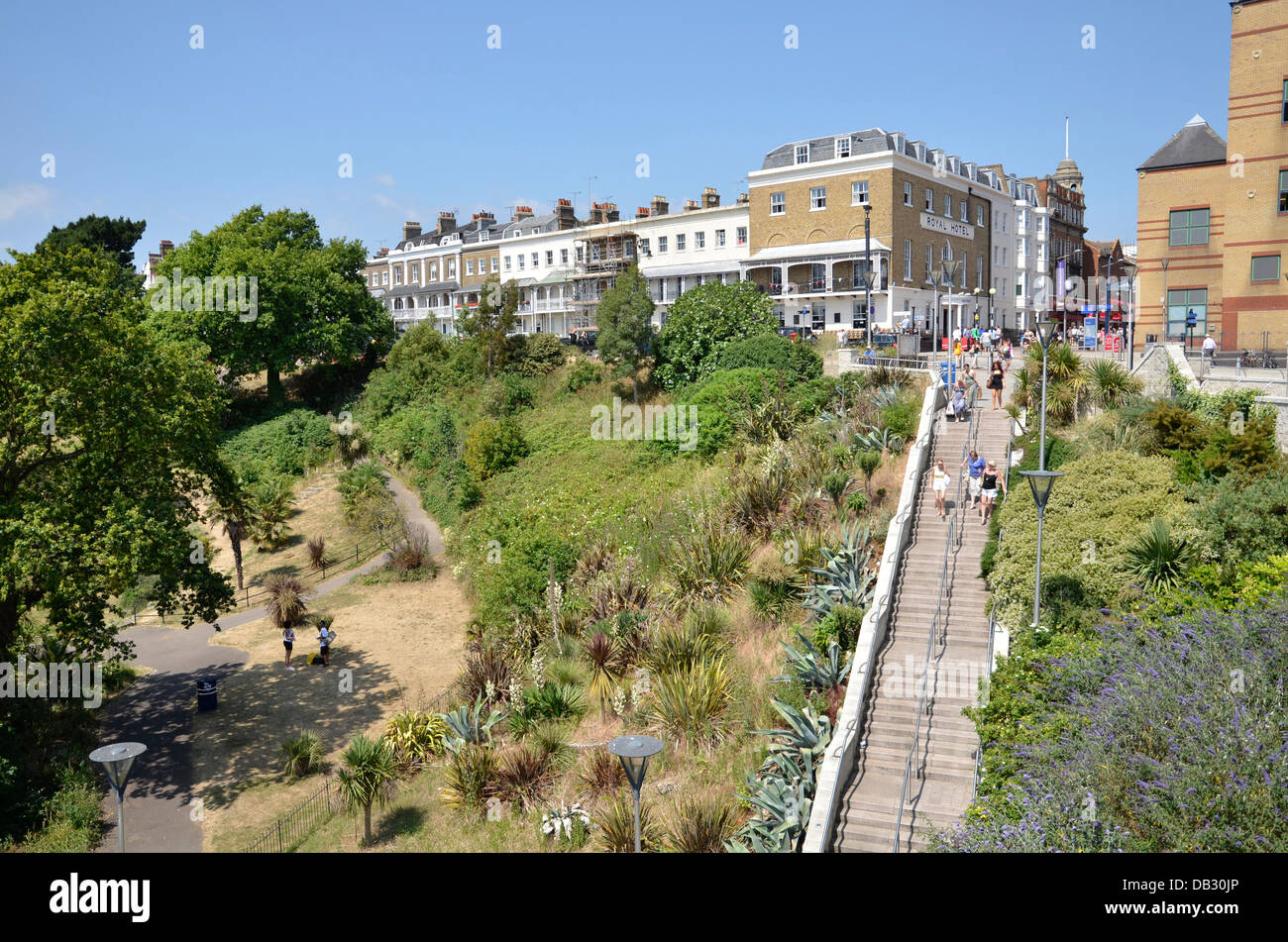 Seafront gardens, Southend-on-Sea Stock Photo - Alamy