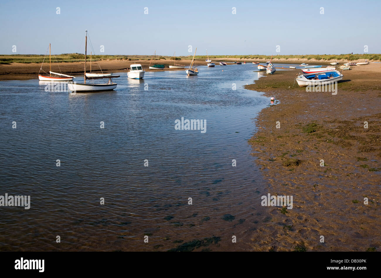Burnham Overy Staithe, Norfolk, England Stock Photo - Alamy
