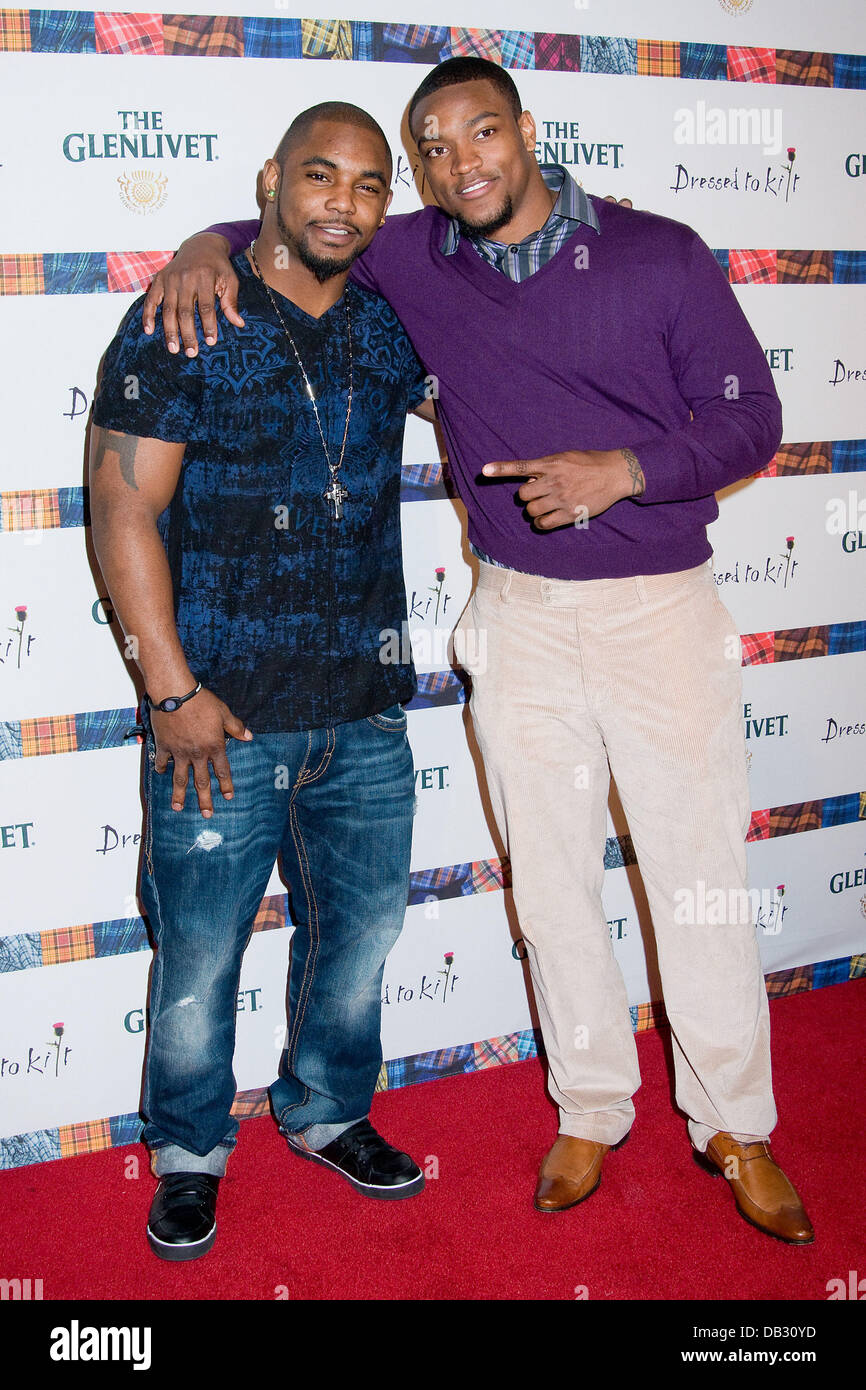 Ahmad Bradshaw and Danny Ware 9th Annual Dressed to Kilt Charity ...