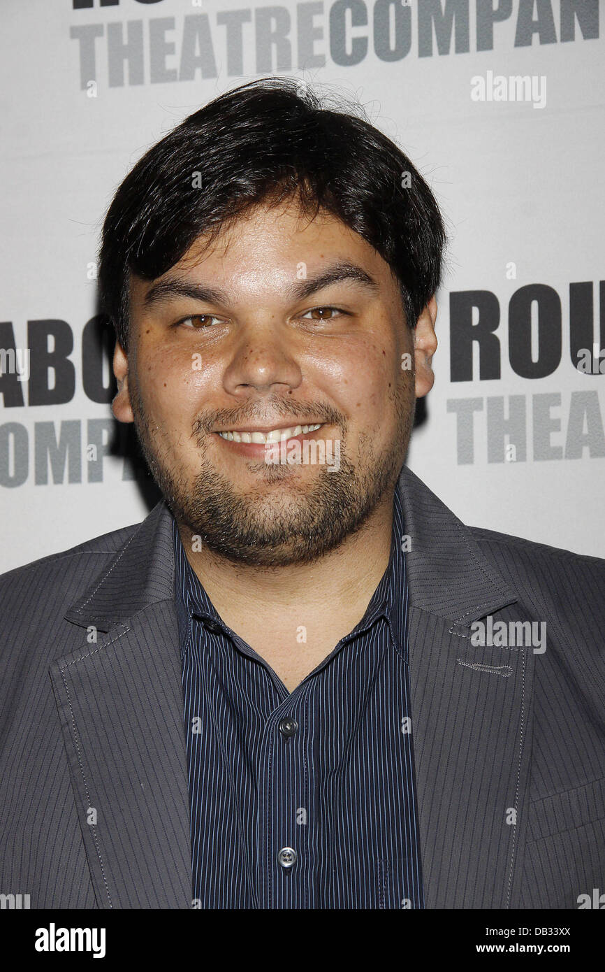 Robert Lopez Opening night of the Broadway musical production of ...