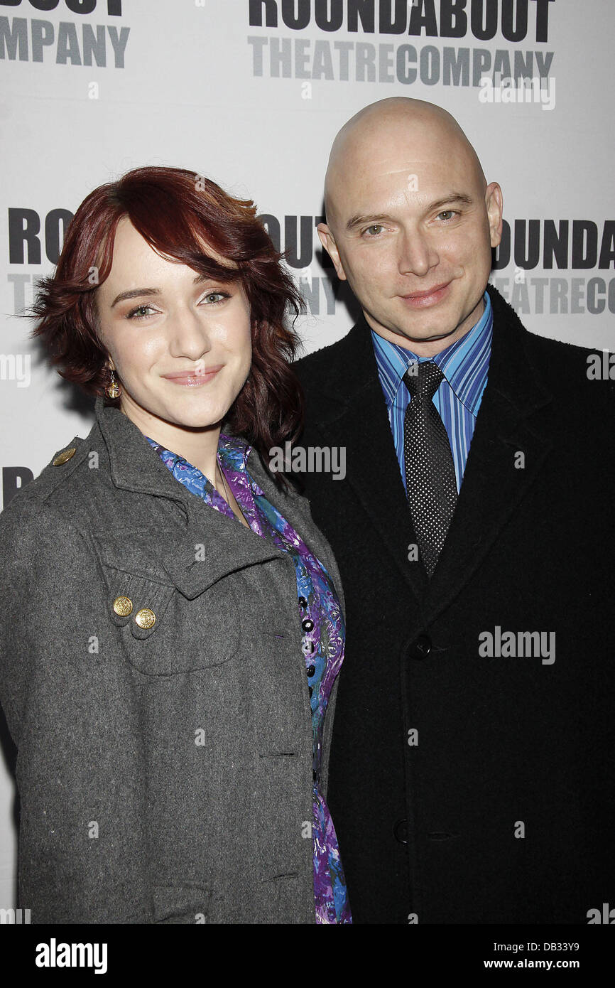 Kimberly Kaye and Michael Cerveris Opening night of the Broadway ...