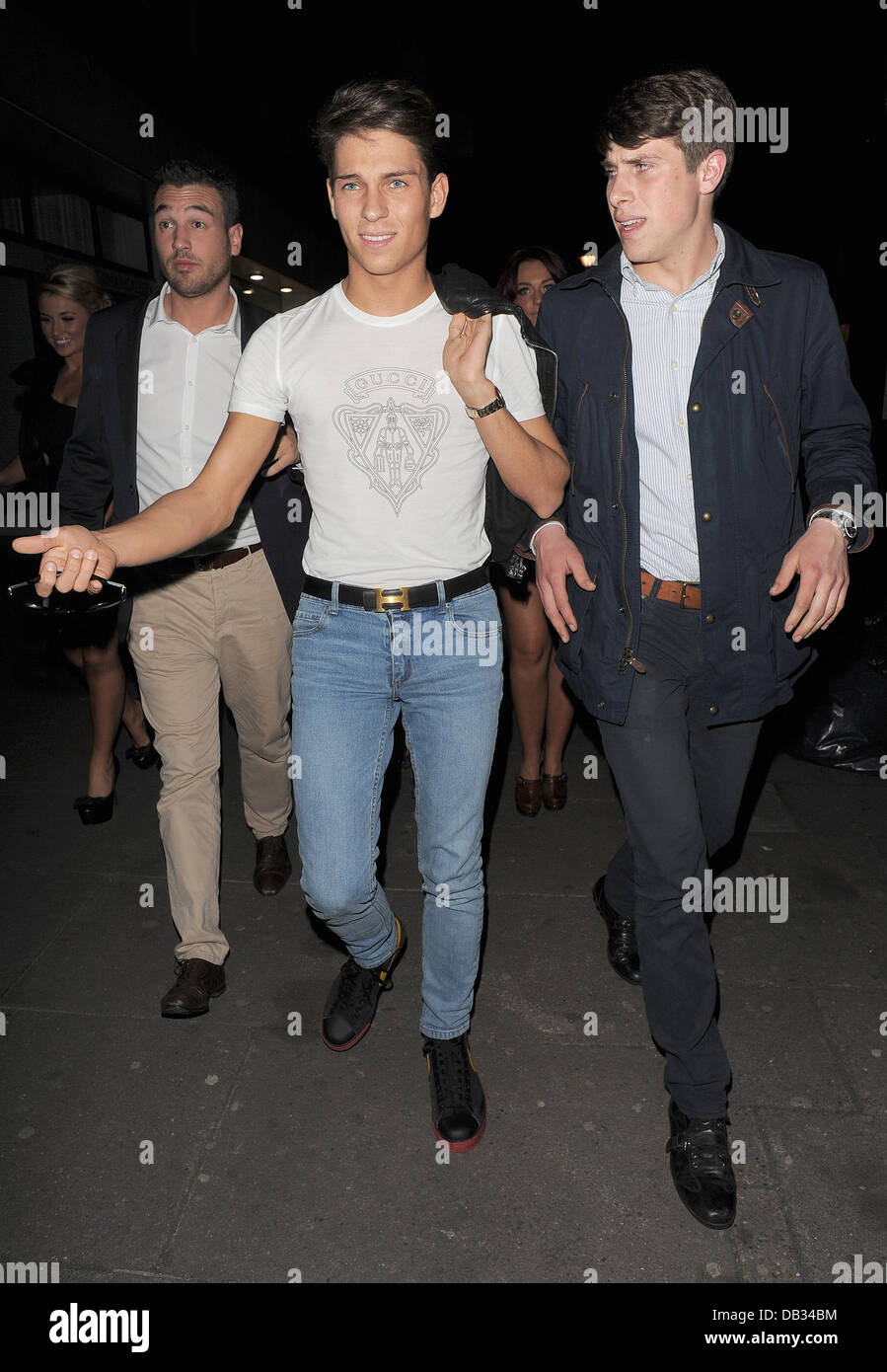 The Only Way Is Essex Star Joey Essex Arriving At Embassy Club London England 080411
