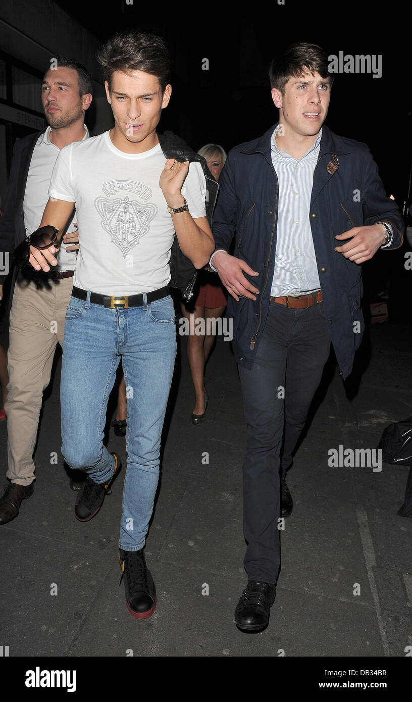 The Only Way Is Essex Star Joey Essex Arriving At Embassy Club London England 080411