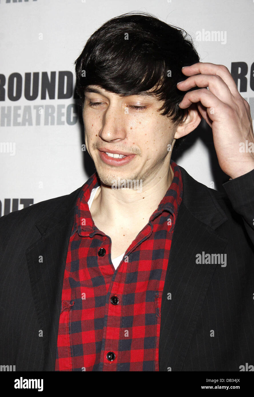 Adam Driver Opening night of the Broadway musical production of ...