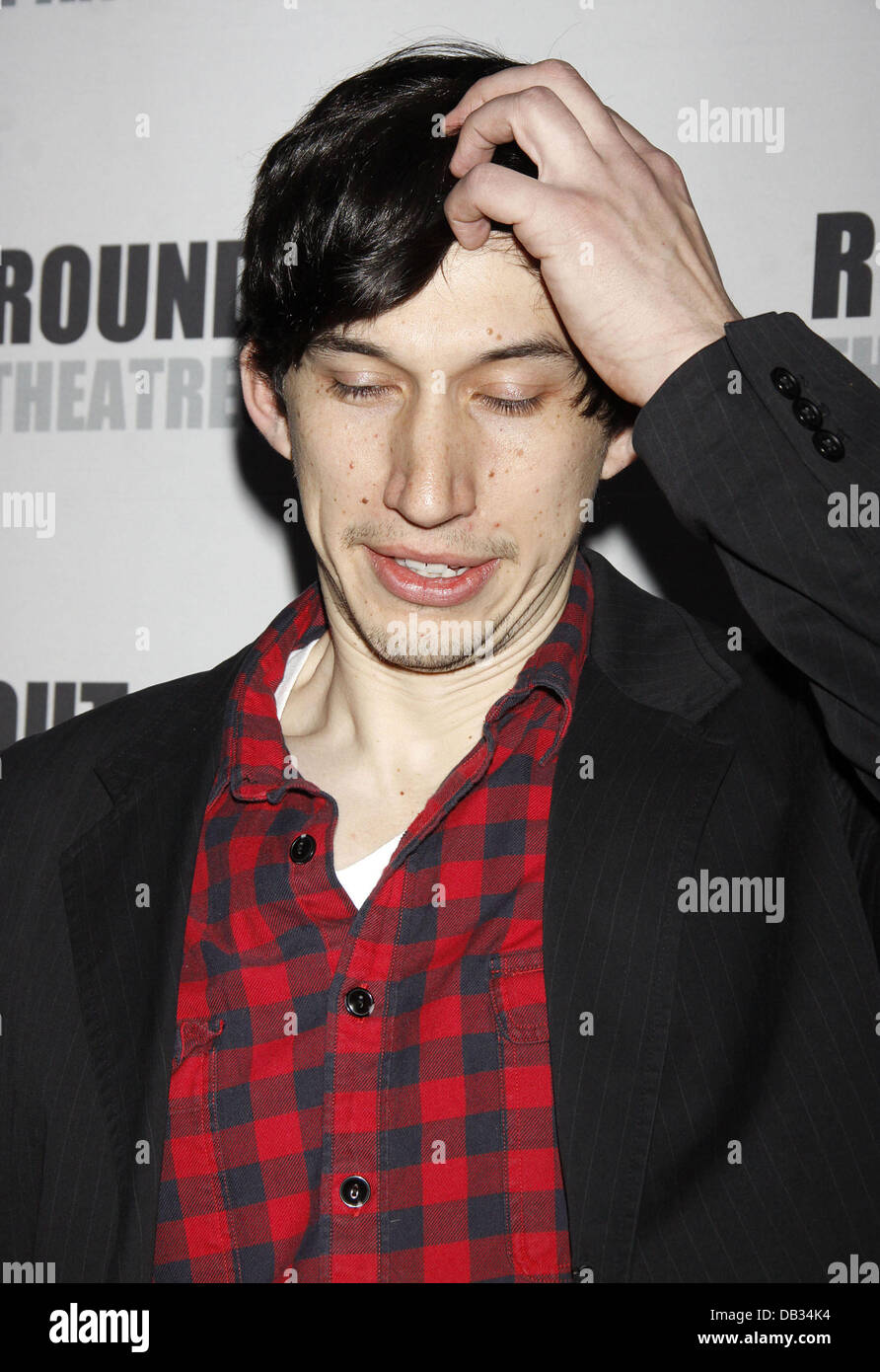 Adam Driver Opening night of the Broadway musical production of ...