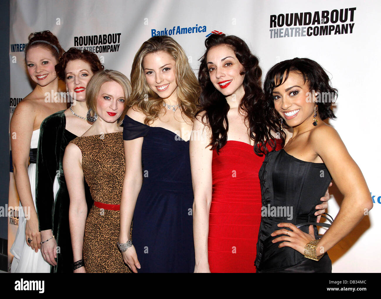 Cast Opening night after party for the Broadway musical production of ...