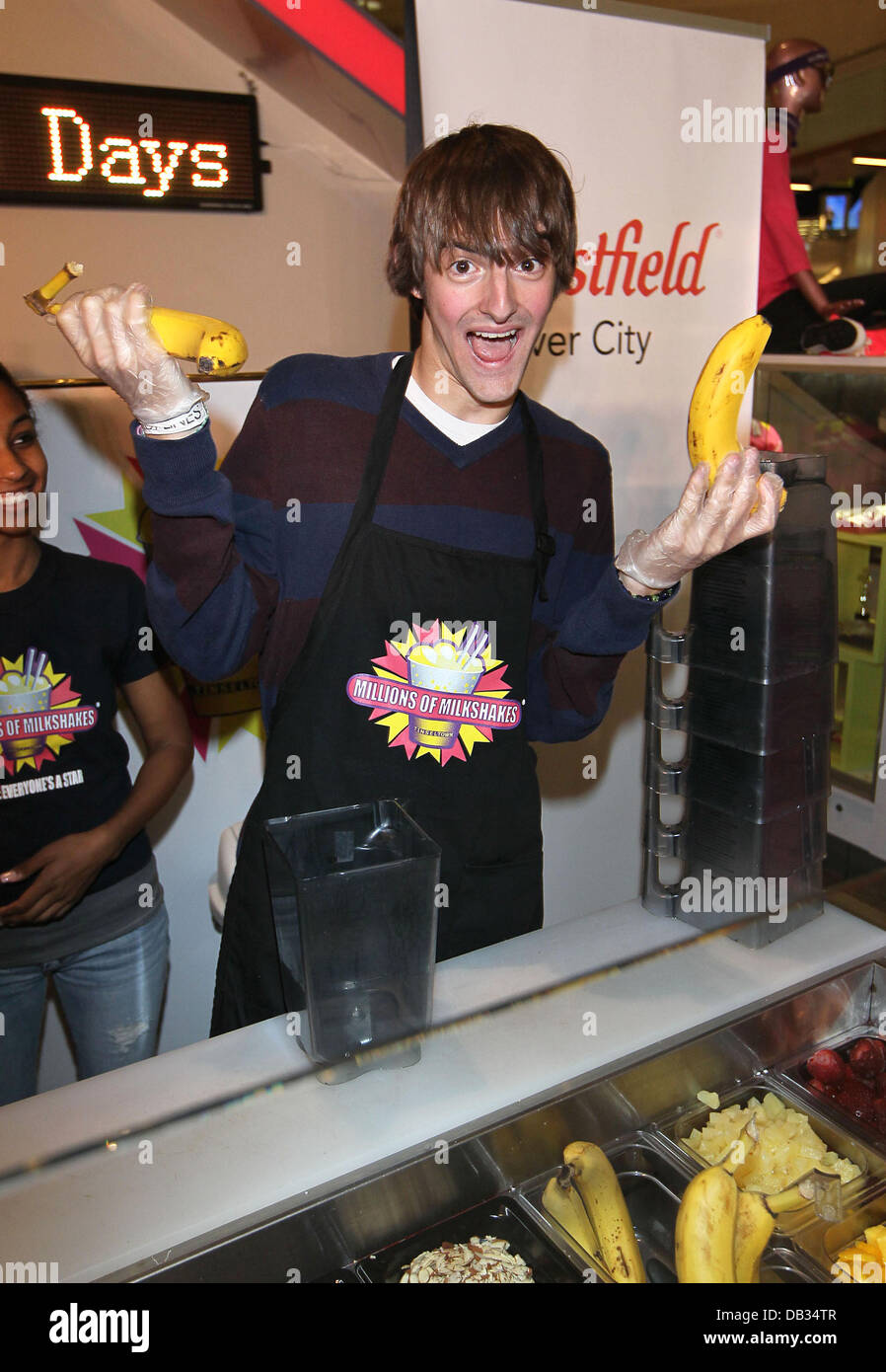 Dave Days The DigiTour Milkshake launch at Millions Of Milkshakes in ...