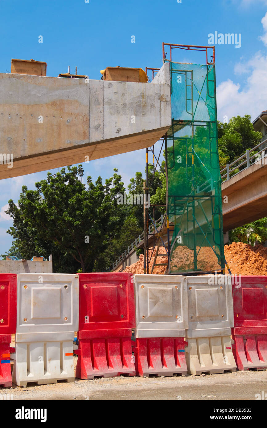 Building support pillar Stock Photo - Alamy