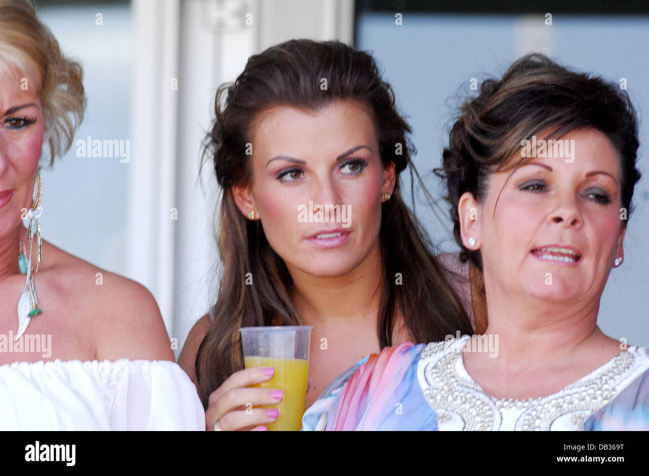 Coleen Rooney and mother Colette McLaughlin John Smith Grand National ...
