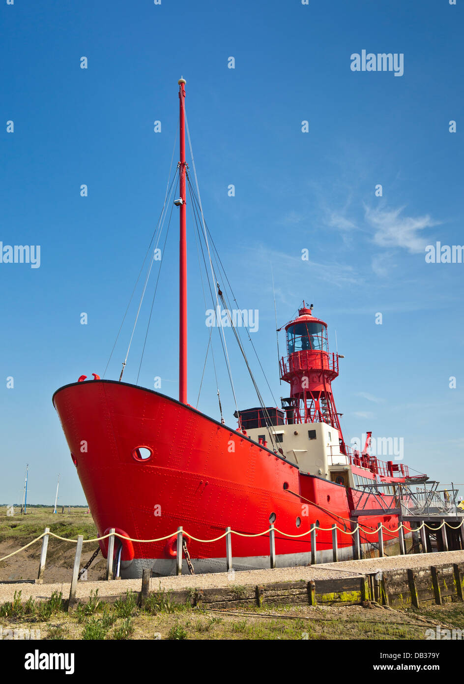 Tollesbury Lightship, LV15 Stock Photo - Alamy