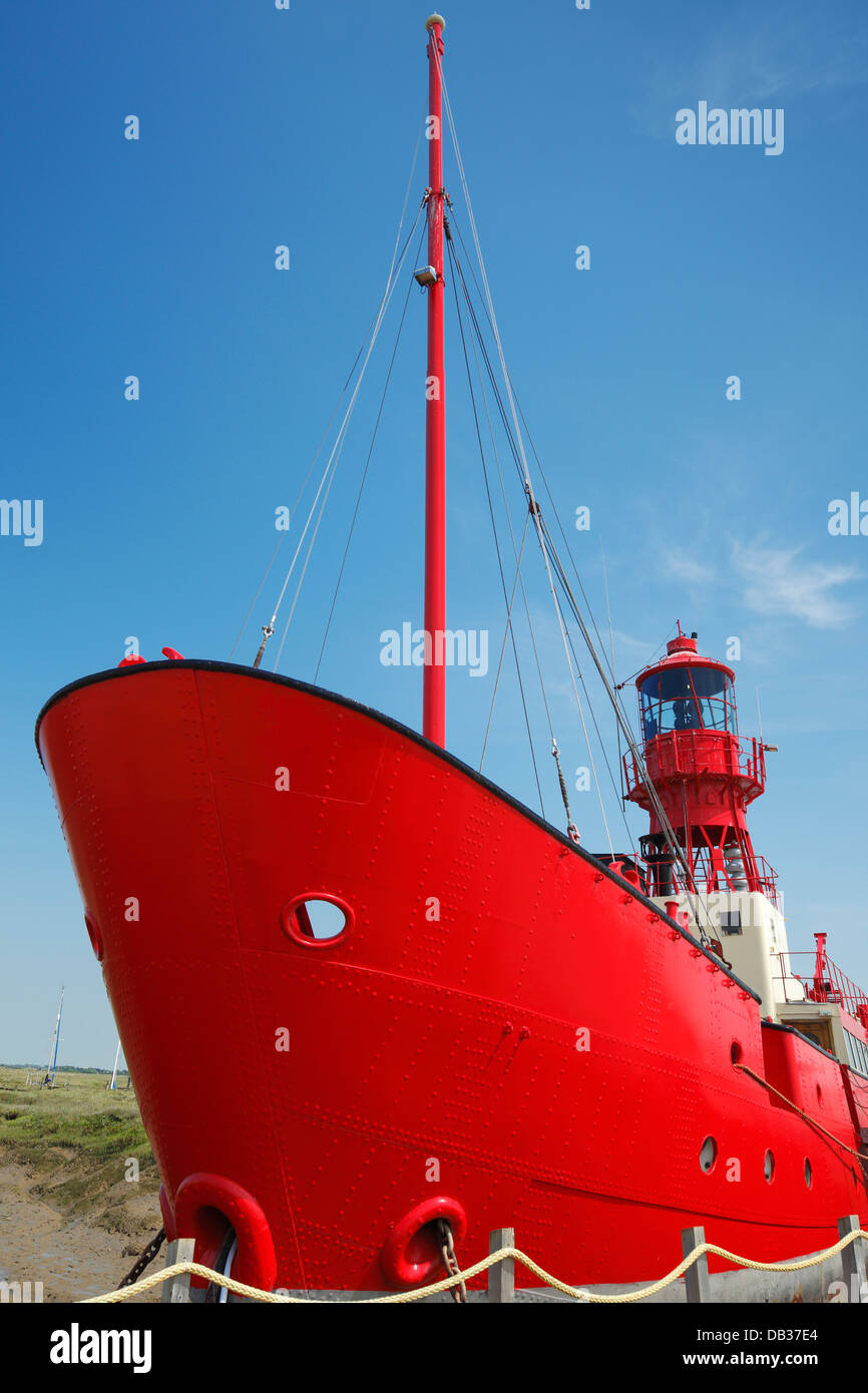 Lightship red light boat hi-res stock photography and images - Alamy