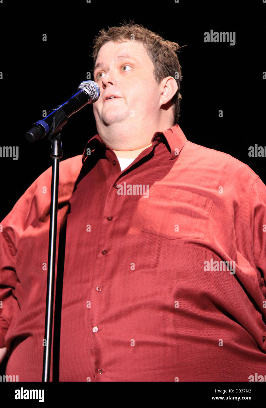 Ralphie May performs a live show at the GWU Lisner Auditorium ...