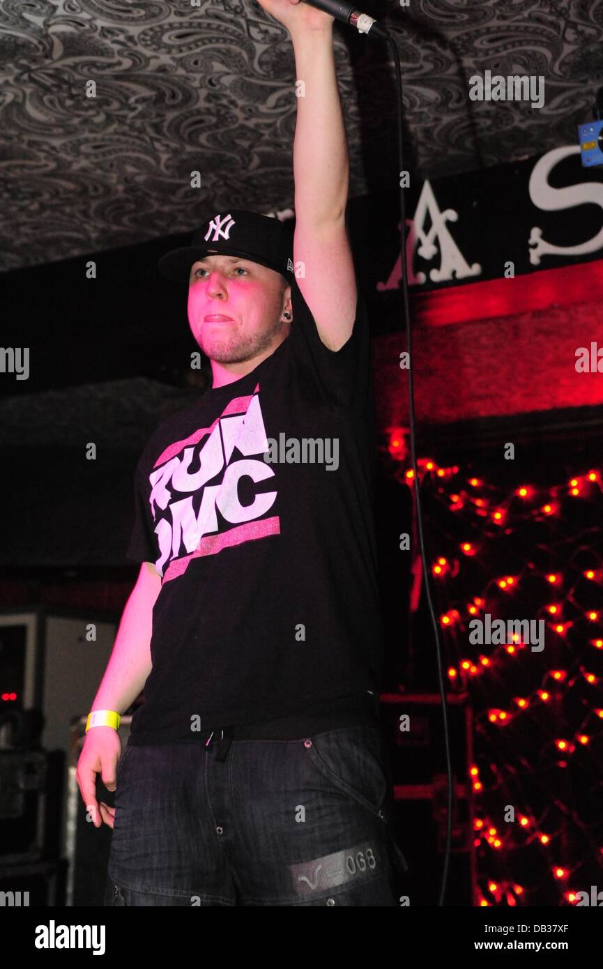 Kid Pest Kasbah Rap night Coventry, England - 09.04.11 Stock Photo - Alamy