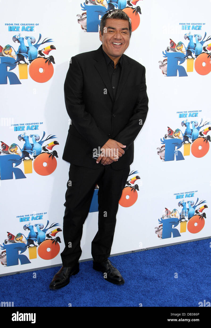 George Lopez Los Angeles premiere of 'Rio' held at The Grauman Chinese ...