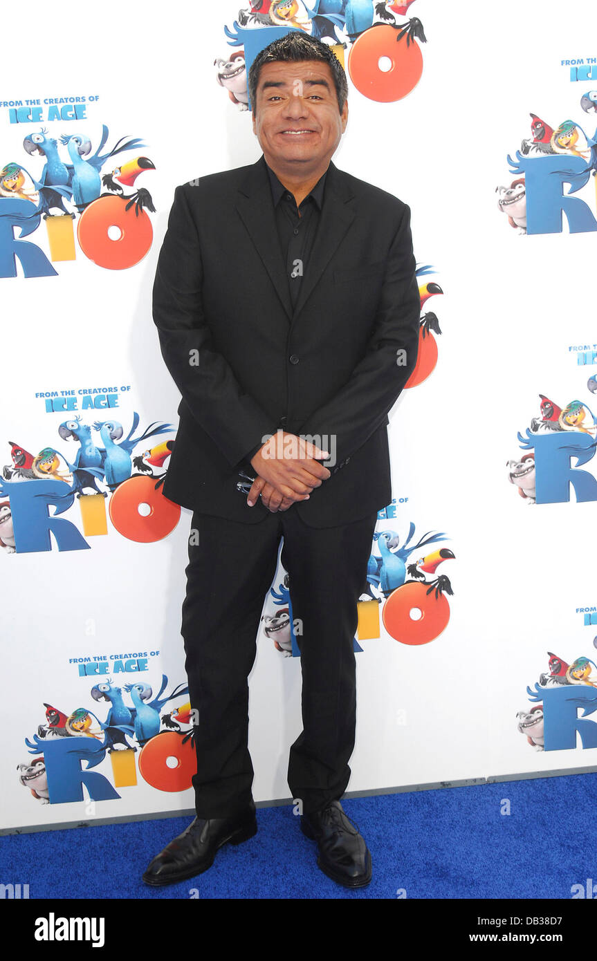 George Lopez, Los Angeles premiere of 'Rio' held at The Grauman Chinese ...